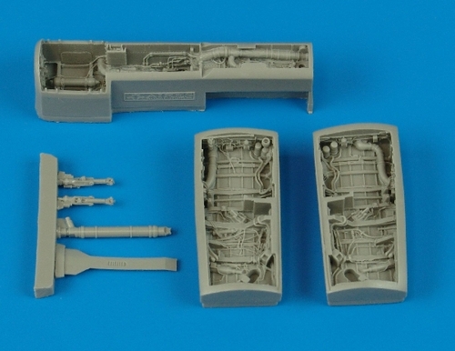 Aires 7183 F/A-18A/C/D Hornet wheel bay Hasegawa
