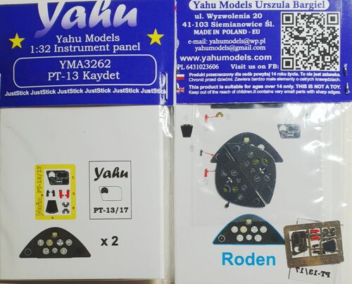 Yahu Models A3262 PT-13 Kaydet (Roden)