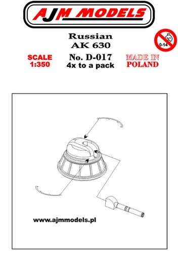 AJM Models D-017 Russian AK-630