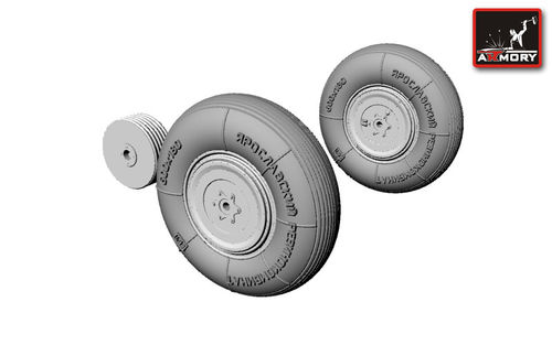 Armory Models Group AW72005 Yakovlev Yak-15 wheels