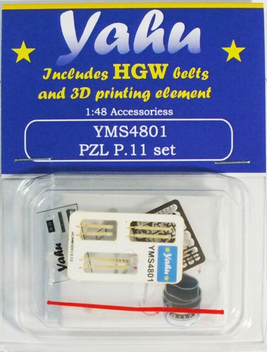 Yahu Models S4801 PZL P.11 / PZL P.24 set Mirage