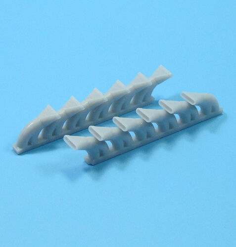 AML A32035 Bell P-39 Airacobra Mk.I - Fishtail Exhaust (for Special Hobby kits)