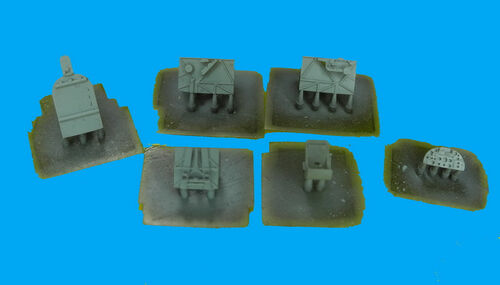 Sun Details R4428 Hawker Tempest Mk.V - cockpit 3D-printed (designed to be used with Mark I Models kits)