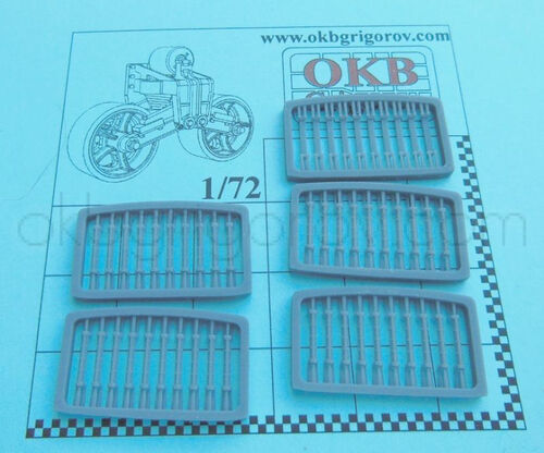 OKB Grigorov S72531 Additional Grousers For M4 Sherman Family, Type 1 (50 Per Set)
