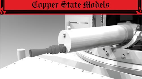 Copper State Models A35-014 MG08 Muzzle Boosters
