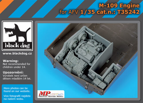 Black Dog T35242 M-109 engine for AFV