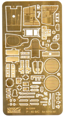 Marabu Finest Hobby Designs M72009 Curtiss P-40 B/C Tomahawk (Airfix)