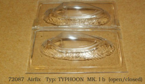 Rob Taurus 72087 Typhoon Mk.Ib open-closed