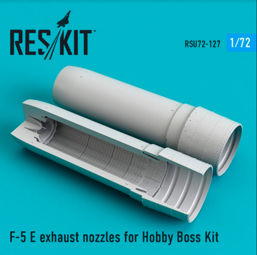 DISCONTINUED RES/KIT U72-0127 F-5 E exhaust nozzles for Hobby Boss Kit