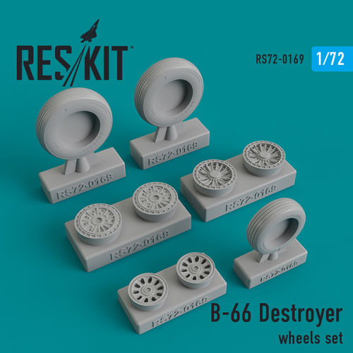 RES/KIT 72-0169 B-66 Destroyer wheels set