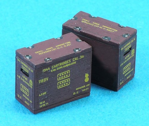 Legend LF1295 M1917 Cal.30 Ammo Crate set (8RD Clip/8ea)