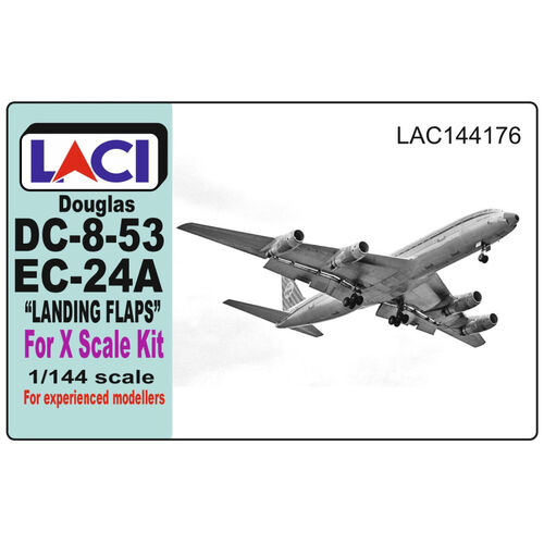 LACI 144176 Douglas DC-8-53 EC-24A 'Landing Flaps' (For X Scale Kit)