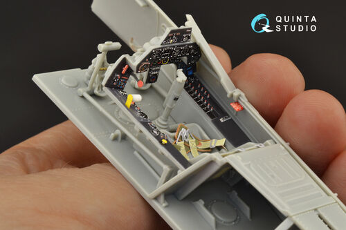 Quinta Studio QD32128 Focke Wulf Ta-152 H - 3D-Printed & Coloured Interior (for Zoukei Mura kits)