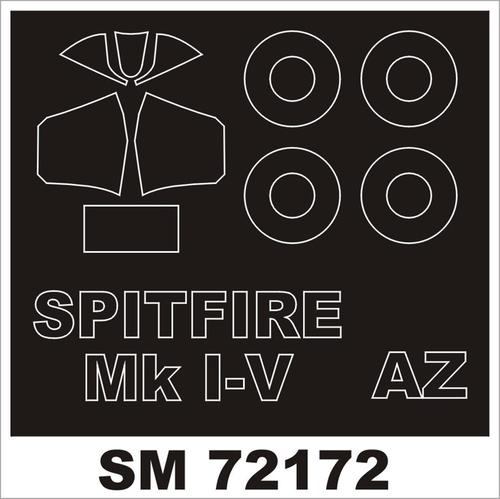 Montex SM72172 Spitfire I-V AZ Model