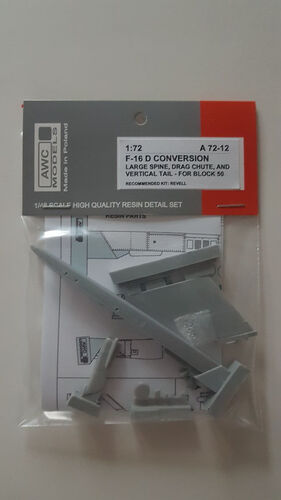 AWC-MODEL A72-12 General Dynamics F-16 D Block 50 - Conversion Set (for Revell kits)