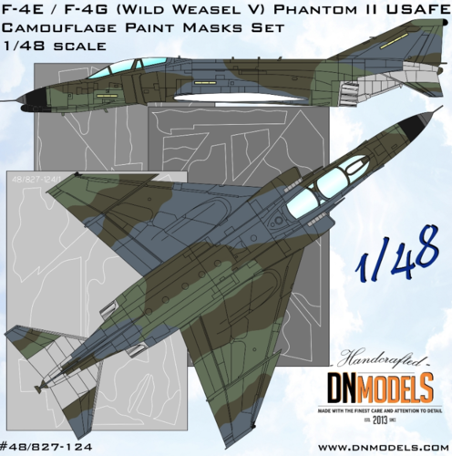 DN Models 48-827-124 F-4E/ F-4G Wild Weasel V Phantom II USAFE Camouflage