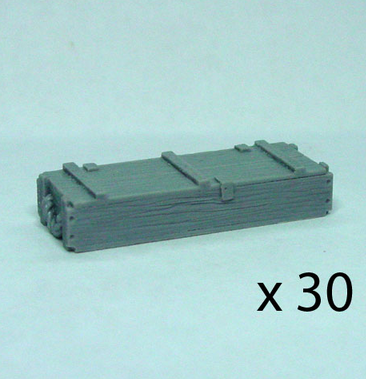Callsign Models 35038 105mm ammo crates large set