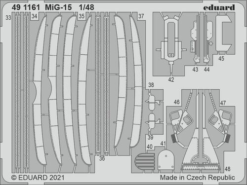 DISCONTINUED Eduard 491161 MiG-15 BRONCO / HOBBY 2000