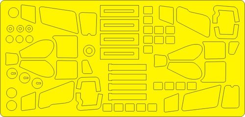 New Ware AM0531 Mi-24A Hind EXPERT kabuki masks for Zvezda