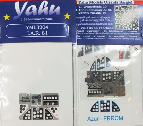 Yahu Models L3204 I.A.R. 81 Azur FRROM
