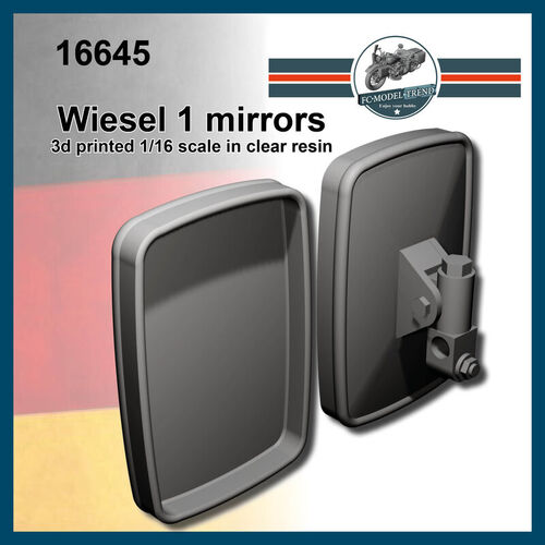 FC ModelTrend 16645 Wiesel 1 - Mirrors (3D-printed)