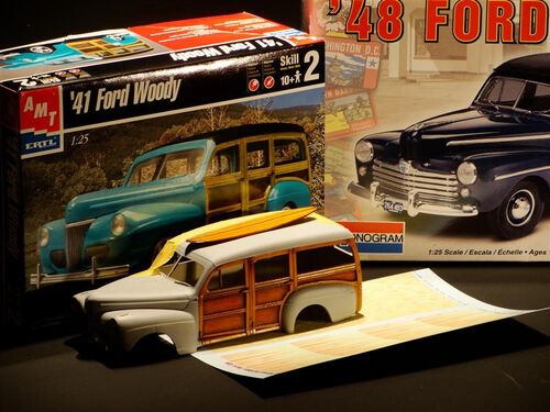 USCHI VAN DER ROSTEN 1008 Wood Grain Cars "Woodie Special"