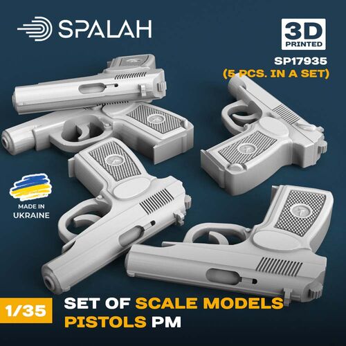 Spalah 17935 PM Pistols (5pcs)