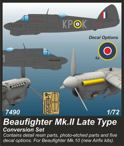 CMK K7490 Beaufighter Mk.II Late Type Conversion set