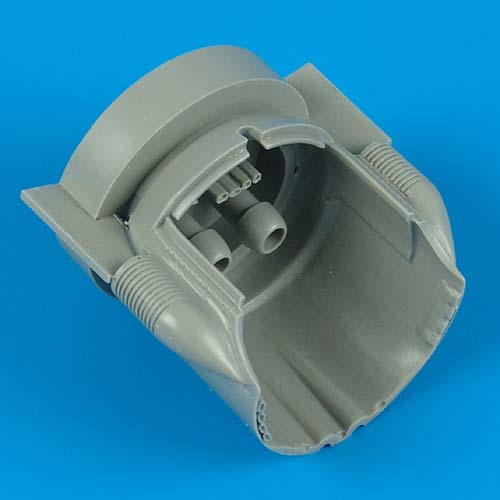 Quickboost 48124 Fw 190A-5/A-6 Trop Cowling with Exhaust Eduard