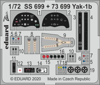 Eduard SS699 Yak-1b Arma Hobby
