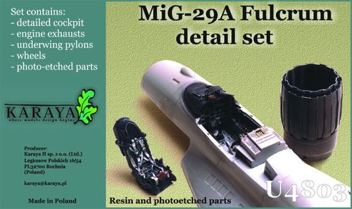 KARAYA U4803 MiG-29A detail set