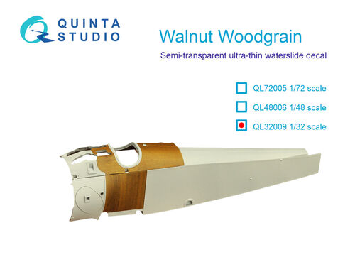 Quinta Studio QL32009 Walnut Woodgrain (for all kits)