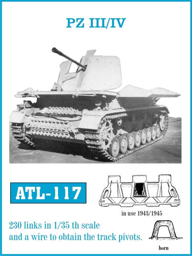 FriulModel 117 Tracks for Panzer III and Panzer IV