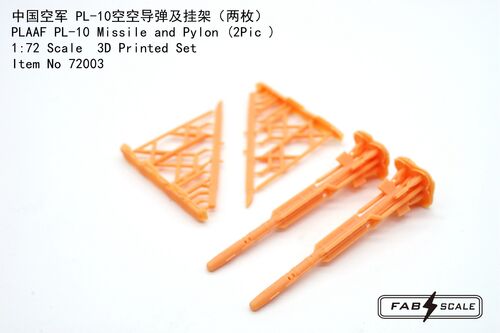 Fab Scale Fa72003 PL-10 Missile and Pylon 2pcs