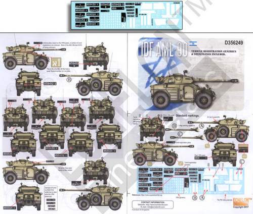 Echelon Fine Details D356249 IDF AML-90
