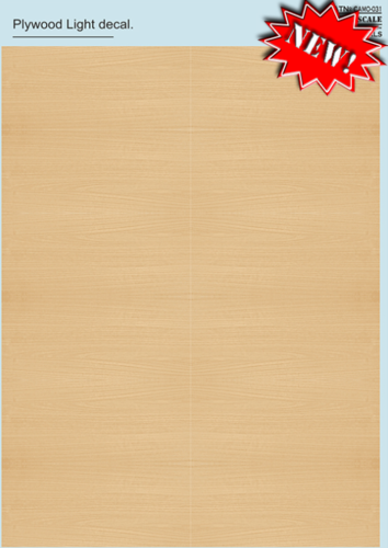 Print Scale 031-camo Plywood Decal Part 1