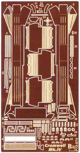 Part P72-074 Cromwell Mk.IV Revell