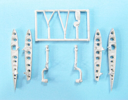 Scale Aircraft Conversions 72117 Nakajima B5N2 'Kate' - Landing Gear and Wing Folds (designed to be used with Airfix kits)