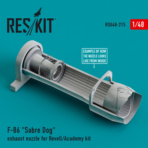 RES/KIT U48-0215 F-86 "Sabre Dog" Exhaust Nozzle For Revell/Academy Kit