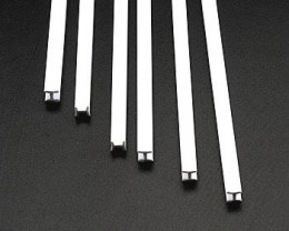 Plastruct 90544 Kształt "H" 4,0mm x 4,0mm x 0.8mm - 375mm 1szt / 1 piece