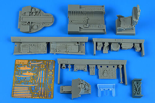Aires 2283 MiG-21 MF Fishbed J - Cockpit Set Late Version (for Trumpeter Kits)