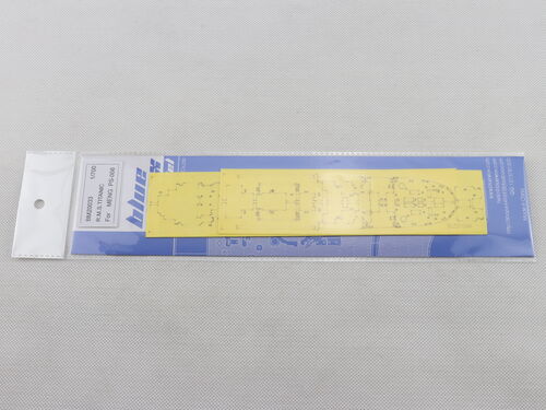 Artwox BM20033 RMS Titanic - Painting Mask Set (for Meng PS-008 Kit)
