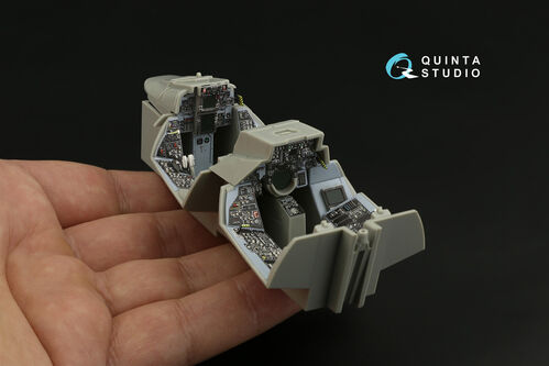 Quinta Studio QDS32098 Grumman F-14 A Tomcat - 3D-Printed & Coloured Interior Small Version (for Trumpeter kits)