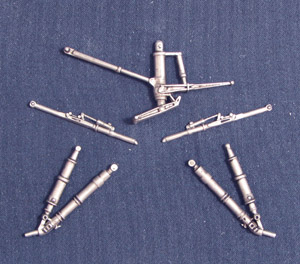 Scale Aircraft Conversions 48006 Lockheed S-3A/B / ES-3A Viking - Landing Gear (designed to be used with AMT, ESCI and Italeri kits)