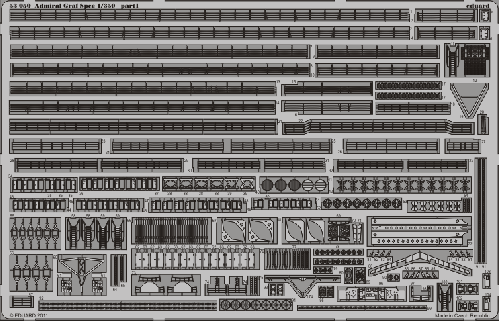 Eduard 53050 Admiral Graf Spee 1/350 ACADEMY