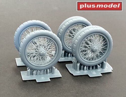 Plus Model DP3014 Wheels Set For Minerva WWI