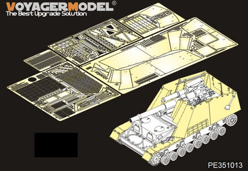 VoyagerModel.Co.Ltd PE351013 WWII German Sd.Kfz.165 Hummel Amour Plate/ Fenders