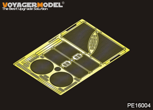 VoyagerModel.Co.Ltd PE16004 WWII German King Tiger Henschel Turret grills