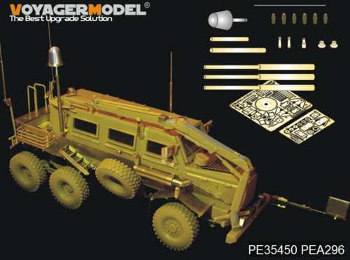 VoyagerModel.Co.Ltd PEA296 Modern US Buffalo 6X6 MPCV Vehicle Antennas
