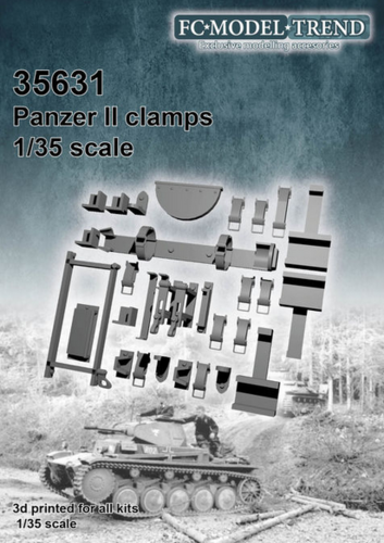 FC ModelTrend 35631 Panzer II, tool clamps
